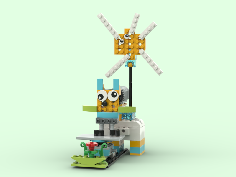 Инструкция Lego wedo + Scratch: Птица (1484)