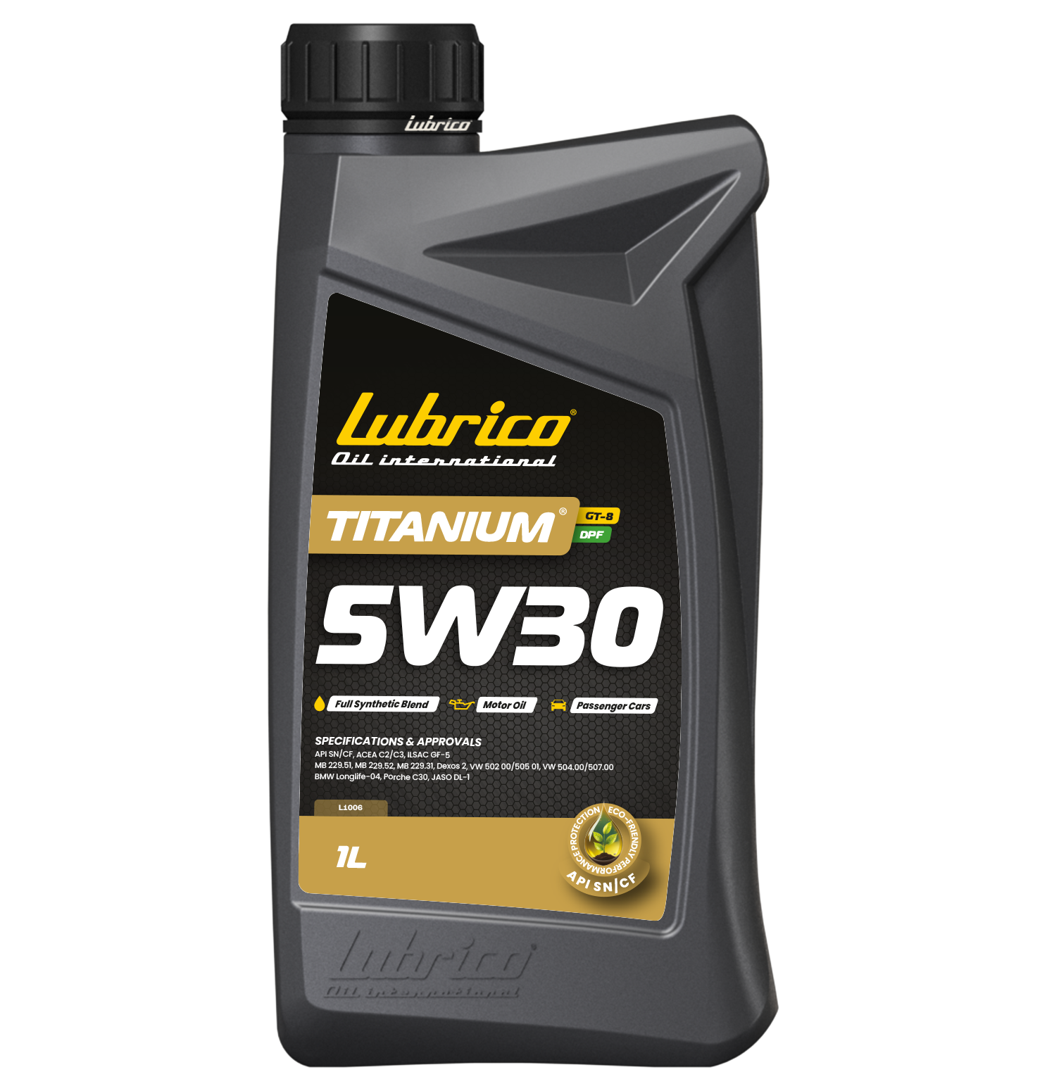 LUBRICO TITANIUM GT-8 5W-30 DPF