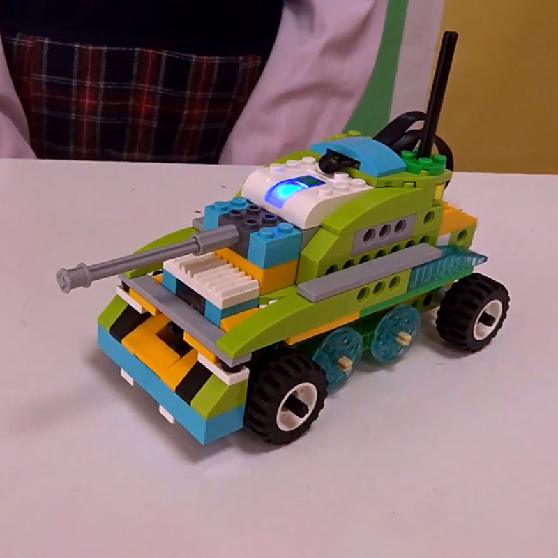 Инструкция Lego wedo: Самоходная артиллерийская установка (2720)