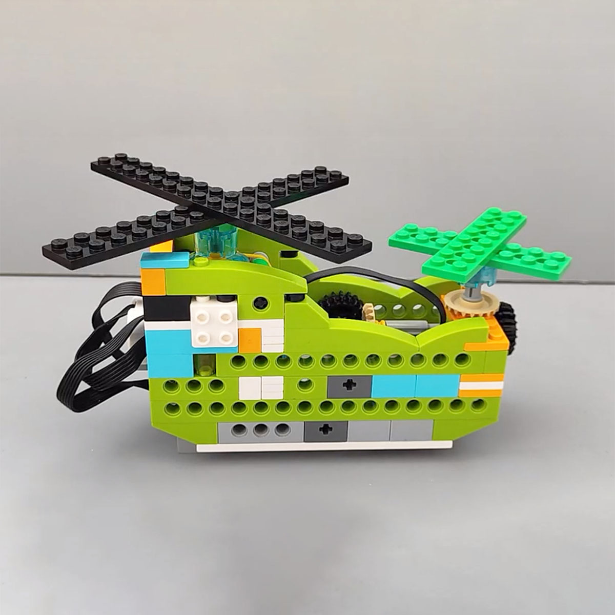 Инструкция Lego wedo + Scratch: Вертолёт (1277)