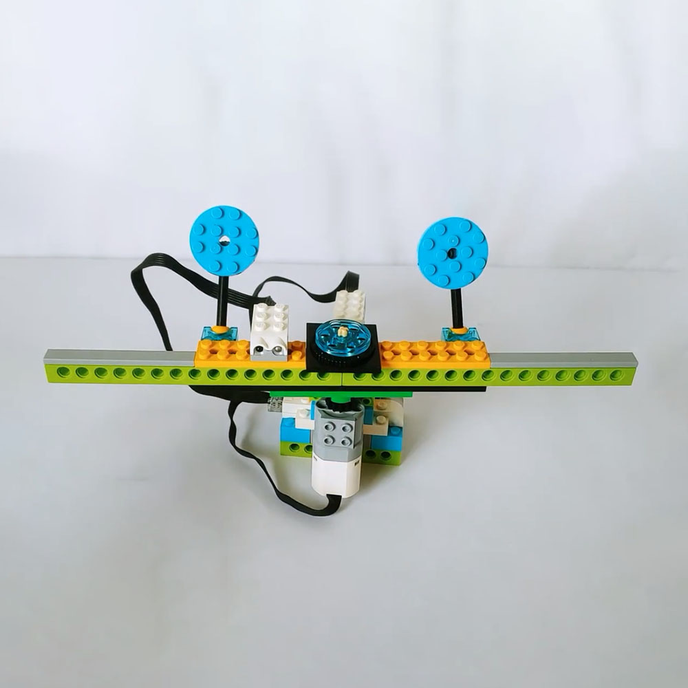 Инструкция Lego wedo + Scratch: Гонки на снегу — мотоцикл (1028)