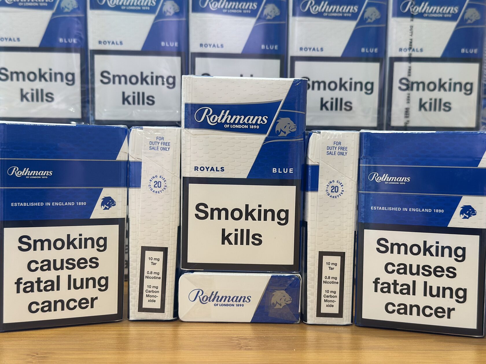 Купить сигареты Rothmans Royals KS Blue дешево блоками — Tobacco-Shop ...