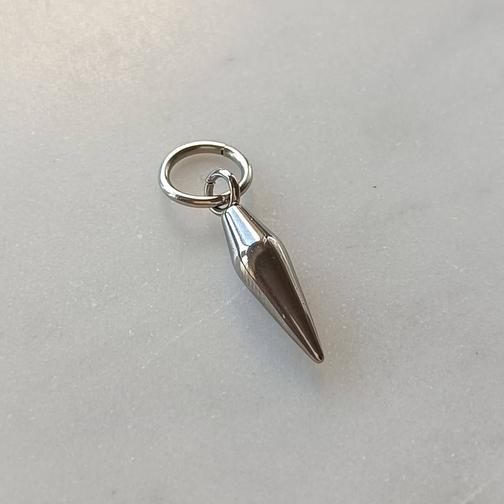 Steel Spike Charm