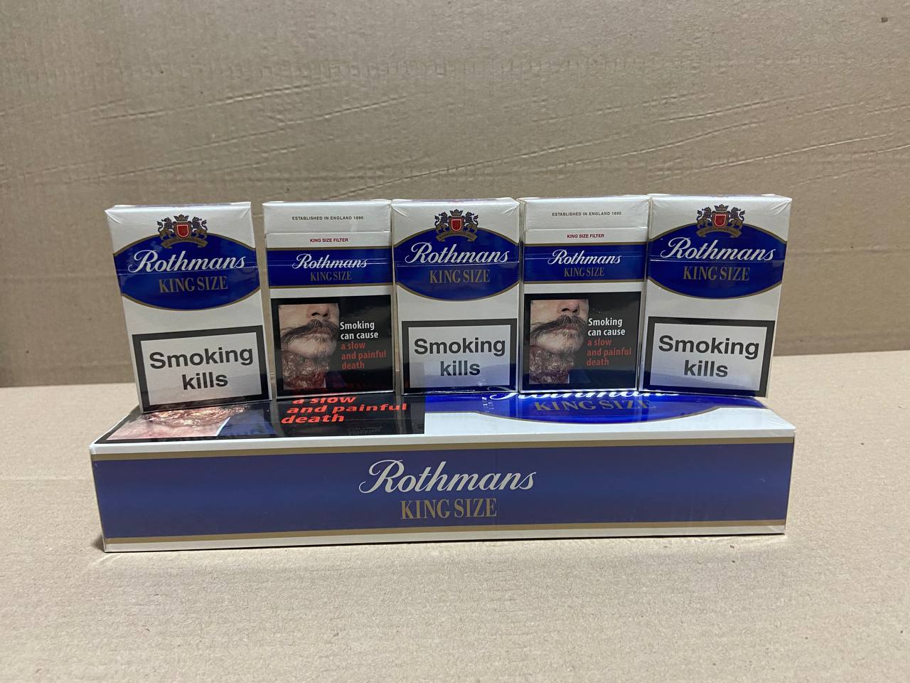 Купить блок сигарет Rothmans blue KS дешево и недорого в Украине