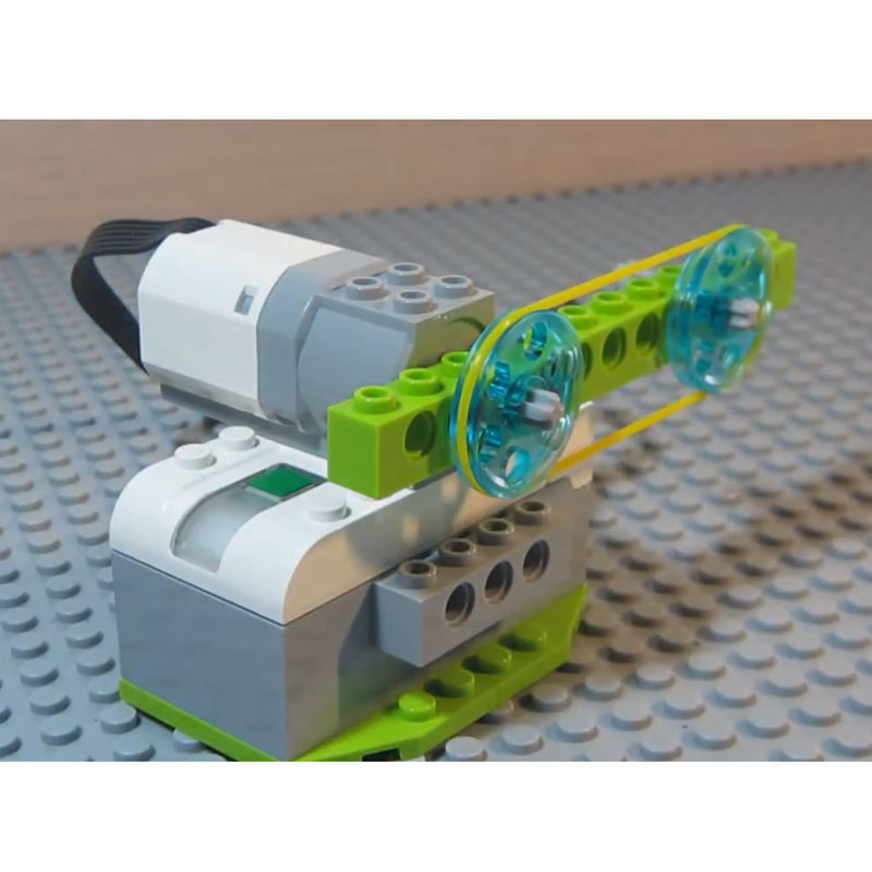Инструкция Lego wedo: Ременная передача (3228)