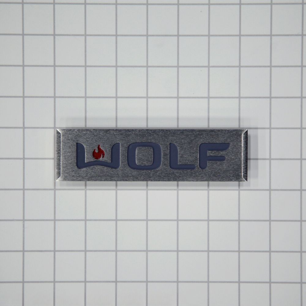 815575 Wolf Dual Fuel Logo | Genuine Replacement for All Wolf Ranges