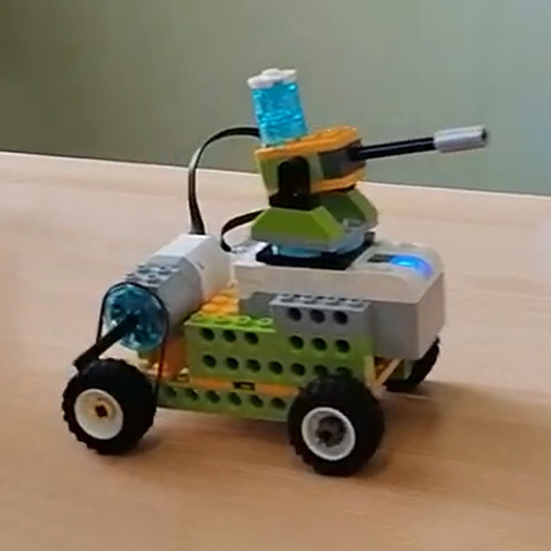 Инструкция Lego wedo: Лёгкий танк (3035)
