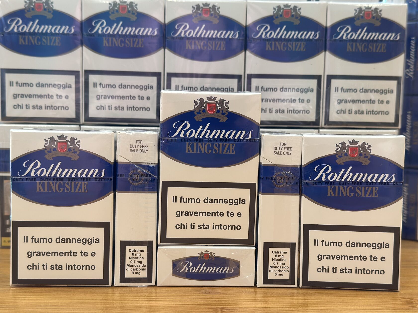 Купить сигареты Rothmans KS Blue дешево блоками — Tobacco-Shop Украина