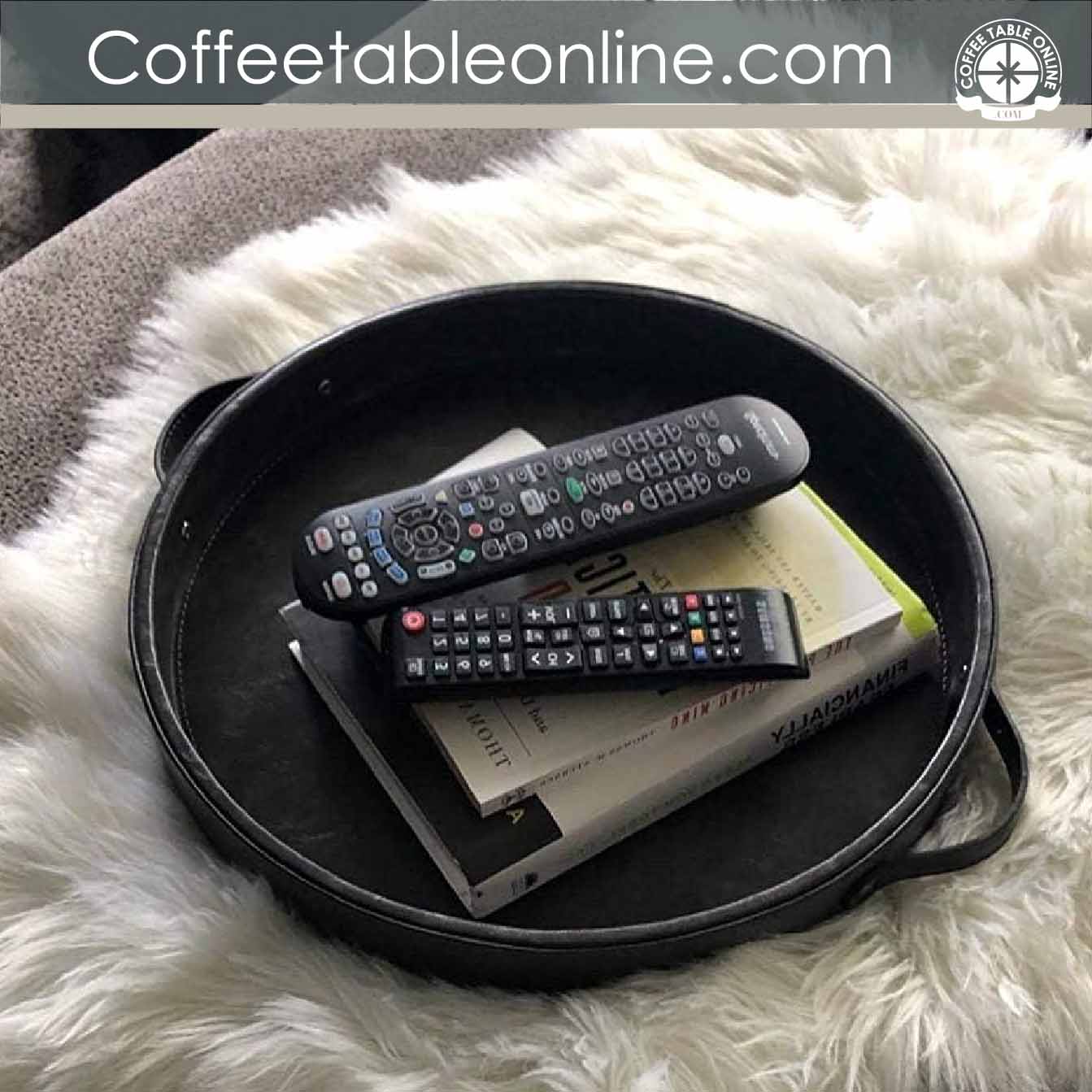 The 35 Best Round Coffee Table Trays for a Stylish Living Room