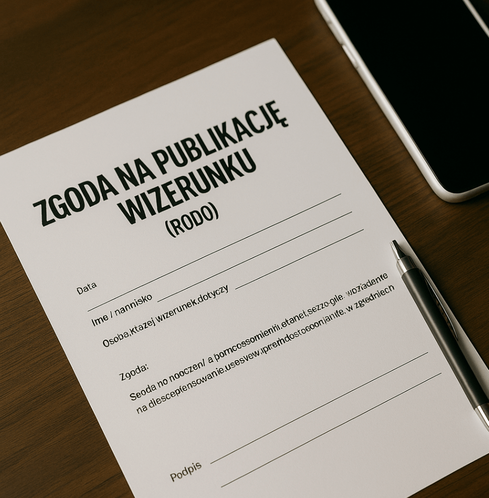 Zgoda na publikację wizerunku – wzór RODO do pobrania PDF