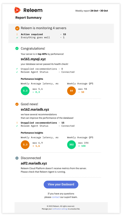 Installation and How To Apply MySQL Configuration - Releem