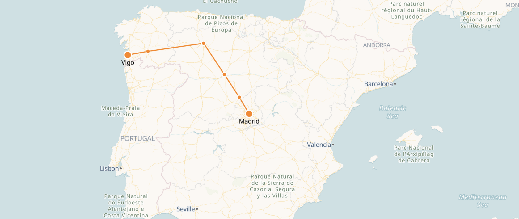 Vigo to Madrid Train Tickets & Schedule - Spanish Trains