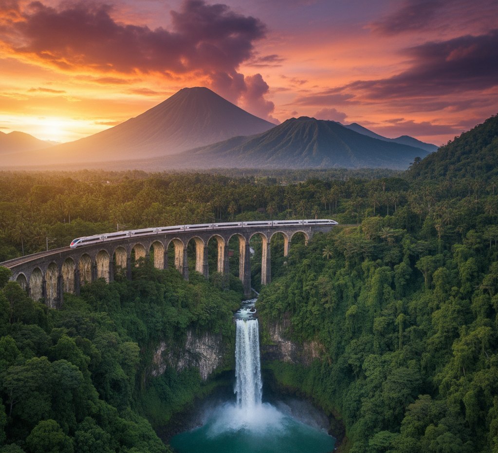 Indonesia Trains: Information, Map & Tickets