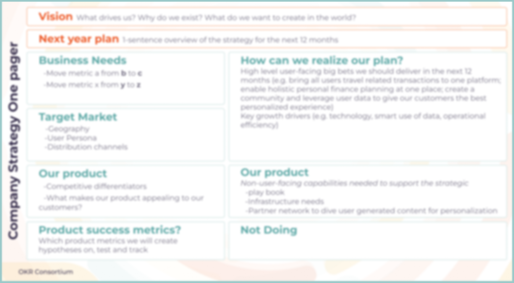 The Power of One-Pager: Focused Strategy for Fast Decisions