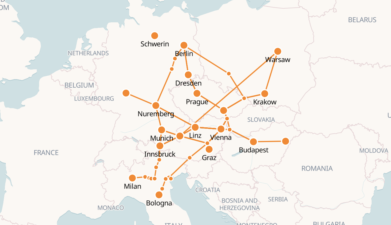 Railjet Trains | Business & First Class Tickets | OBB