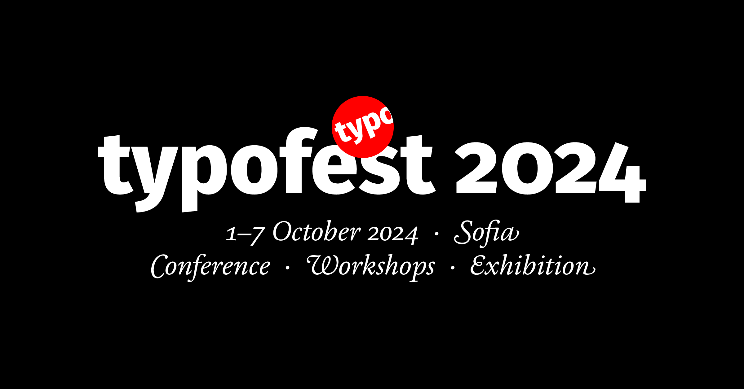 Typofest 2024 · Typo.bg