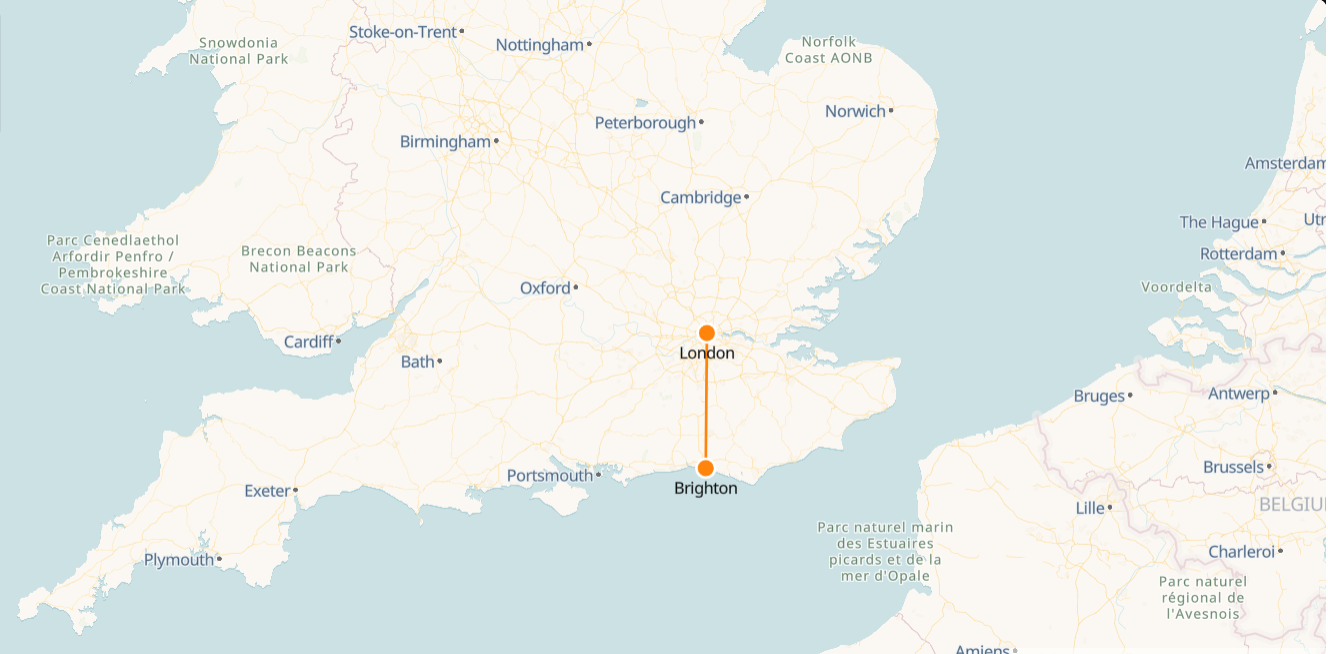 Brighton to London Train - Tickets & Schedule