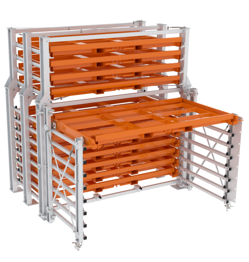 Racks for metal plates | RAXMET