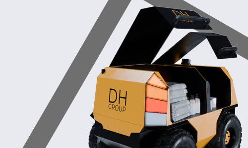 Droneshub CARGO SHELL роботизированная платформа | VVP Group