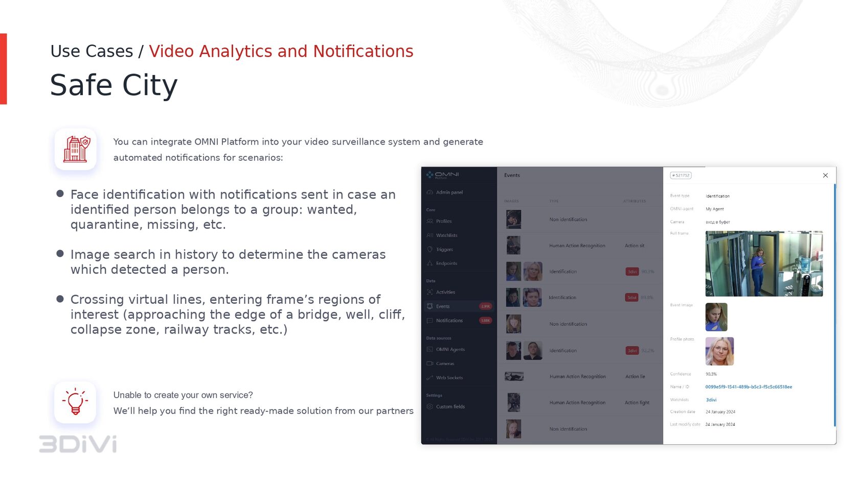 Face Recognition System - Omni Platform |3DiVi Inc.