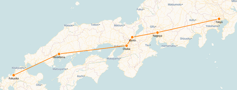 Japan Train Tickets, Map & Timetable - JAPANESE TRAINS