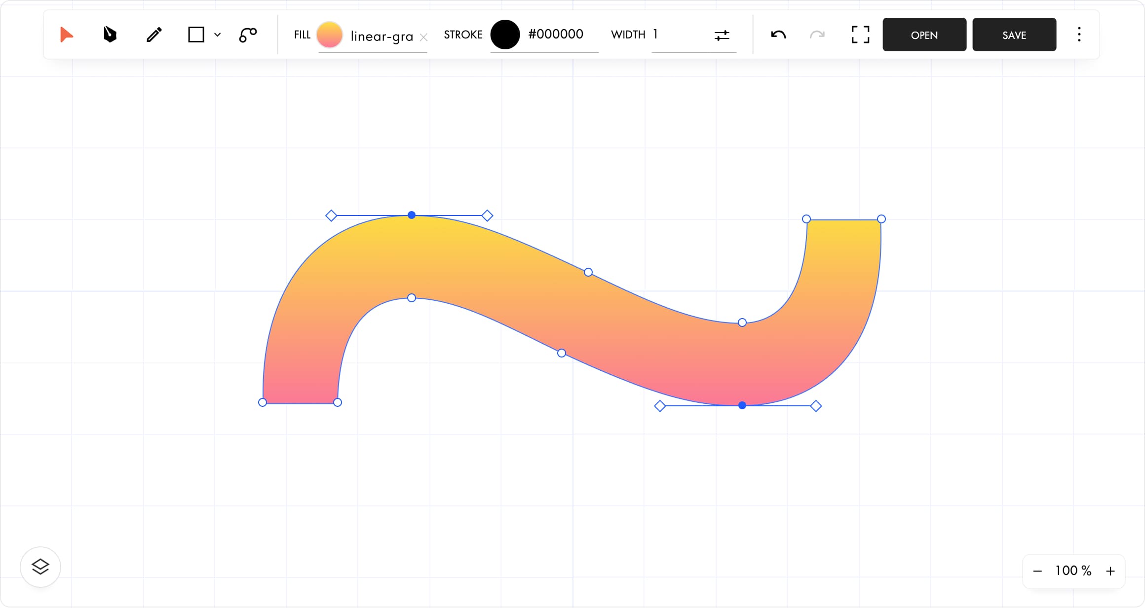 Tilda Online Vector Graphic Editor