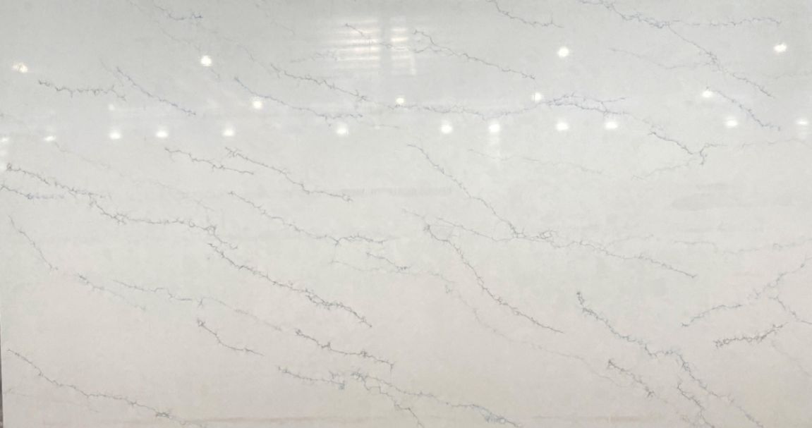 Crystal Cascade SJ CQ Quartz Slab - Perfect Stones