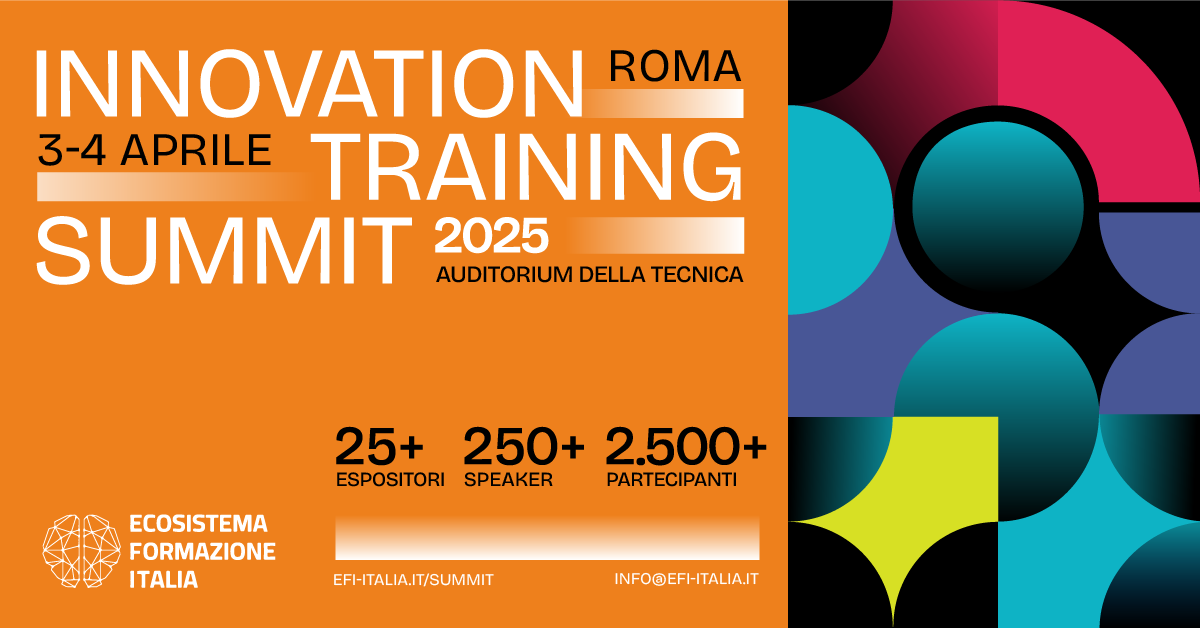 Innovation Training Summit, 26-27 marzo 2026, Roma