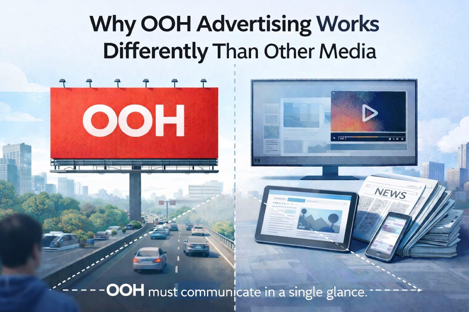 Why OOH Advertising Works Differently Than Other Media