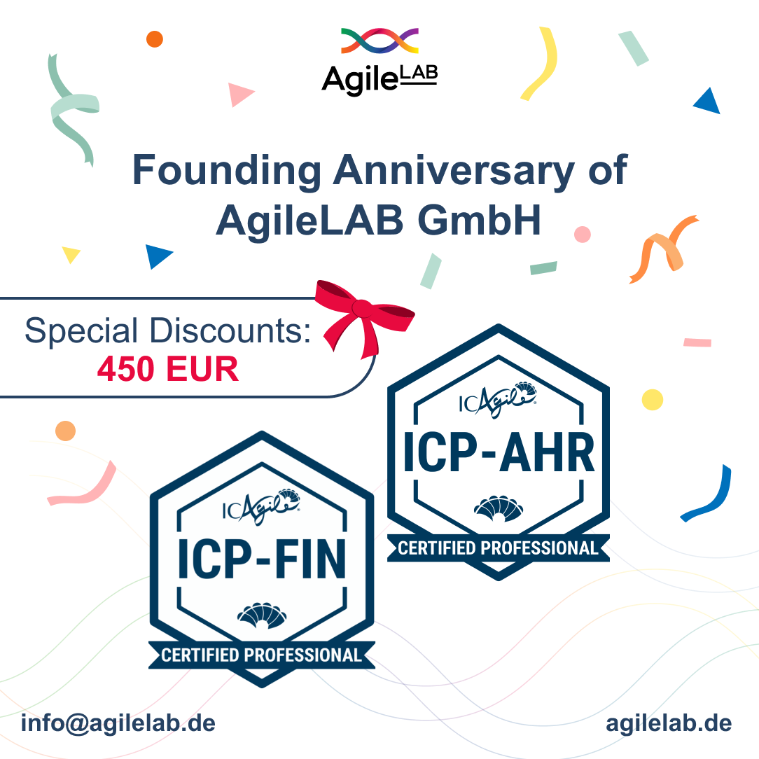 Celebrating the founding anniversary of AgileLAB GmbH
