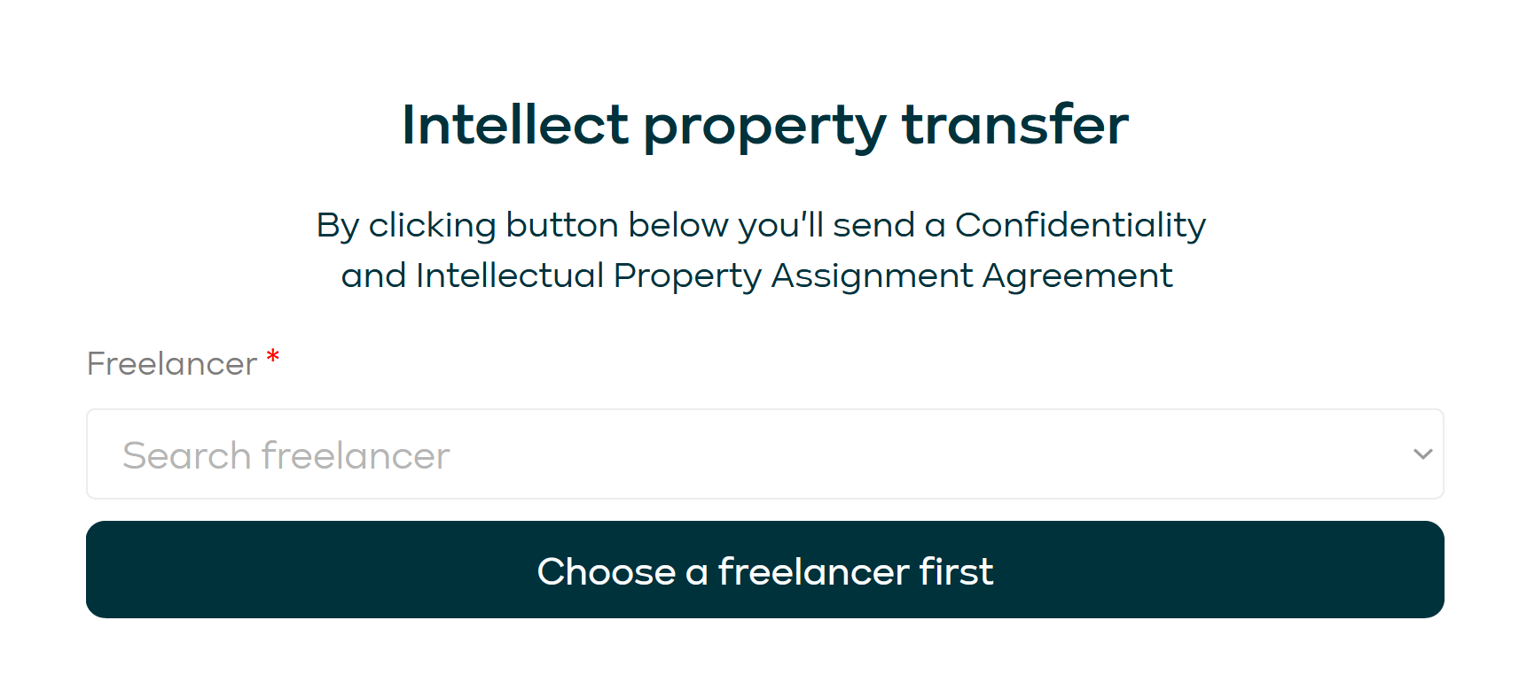 EasyStaff | Transfer of intellectual property rights