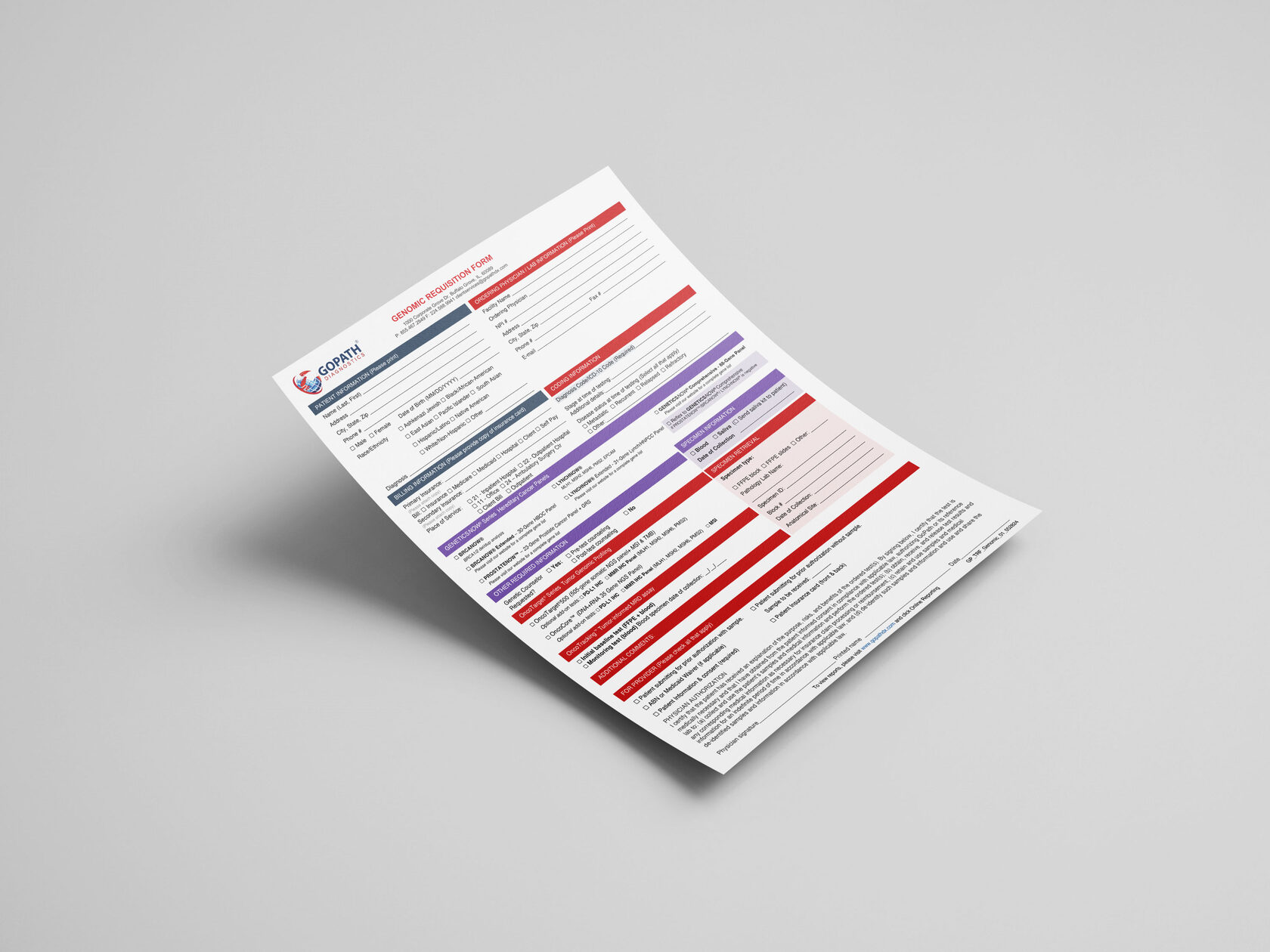 Genomic Requisition