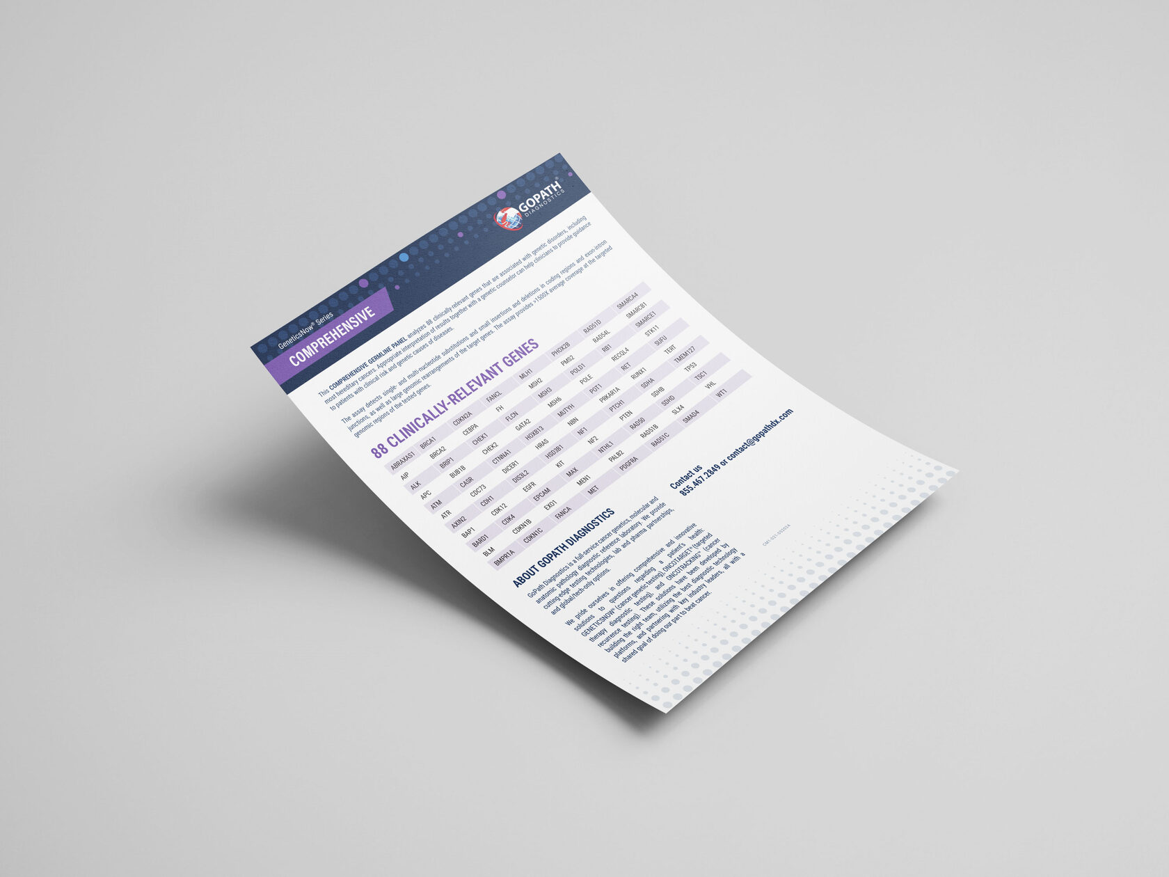 Comprehensive Gene Panel