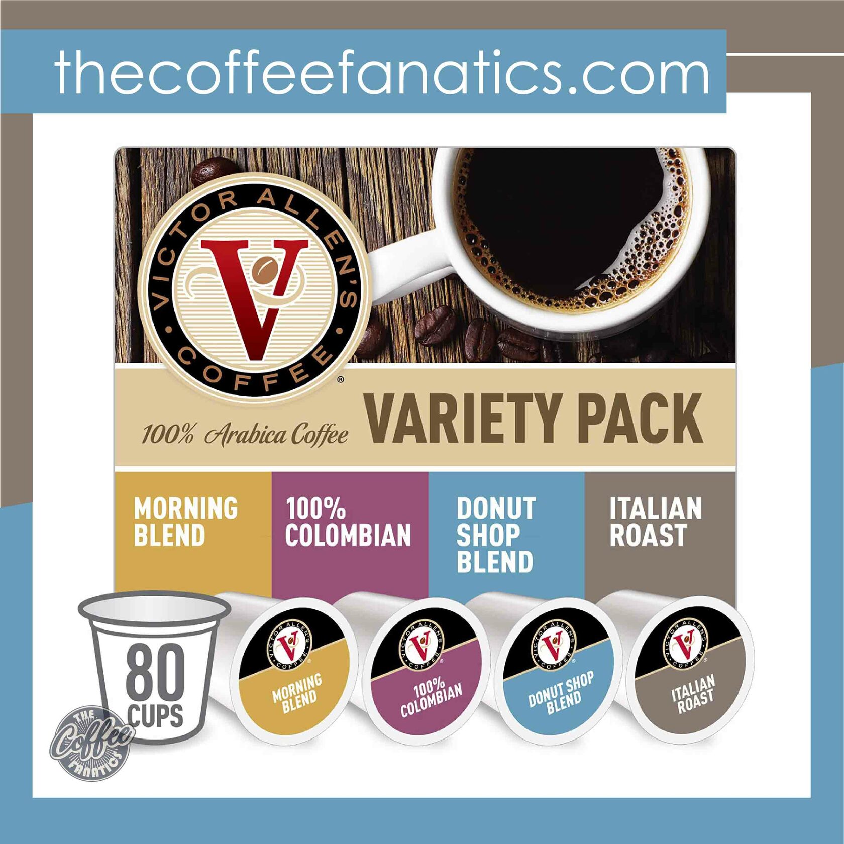 Assorted Flavored Single Serve Coffee Bradford Coffee 100-Count K-Cup ...