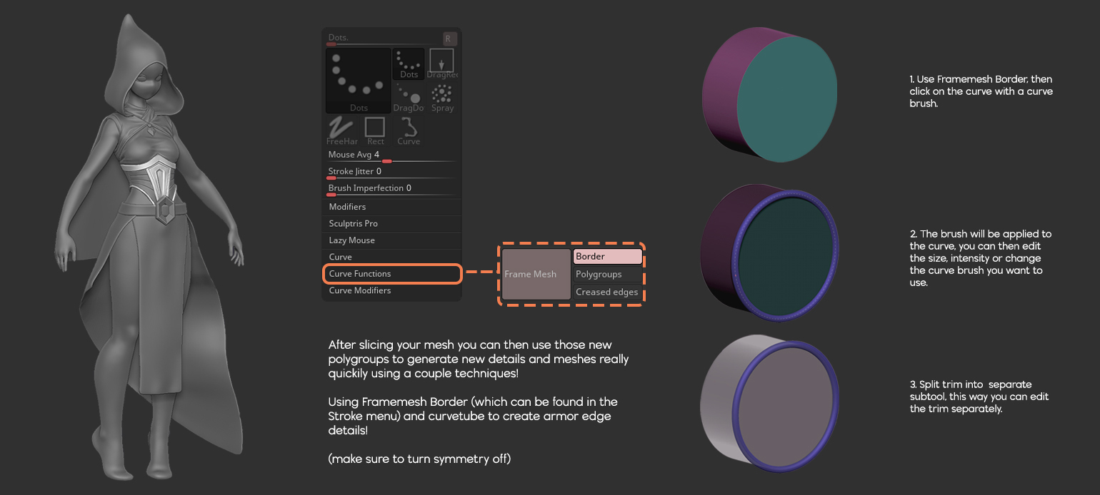 How to Blockout Clothes on the Fly