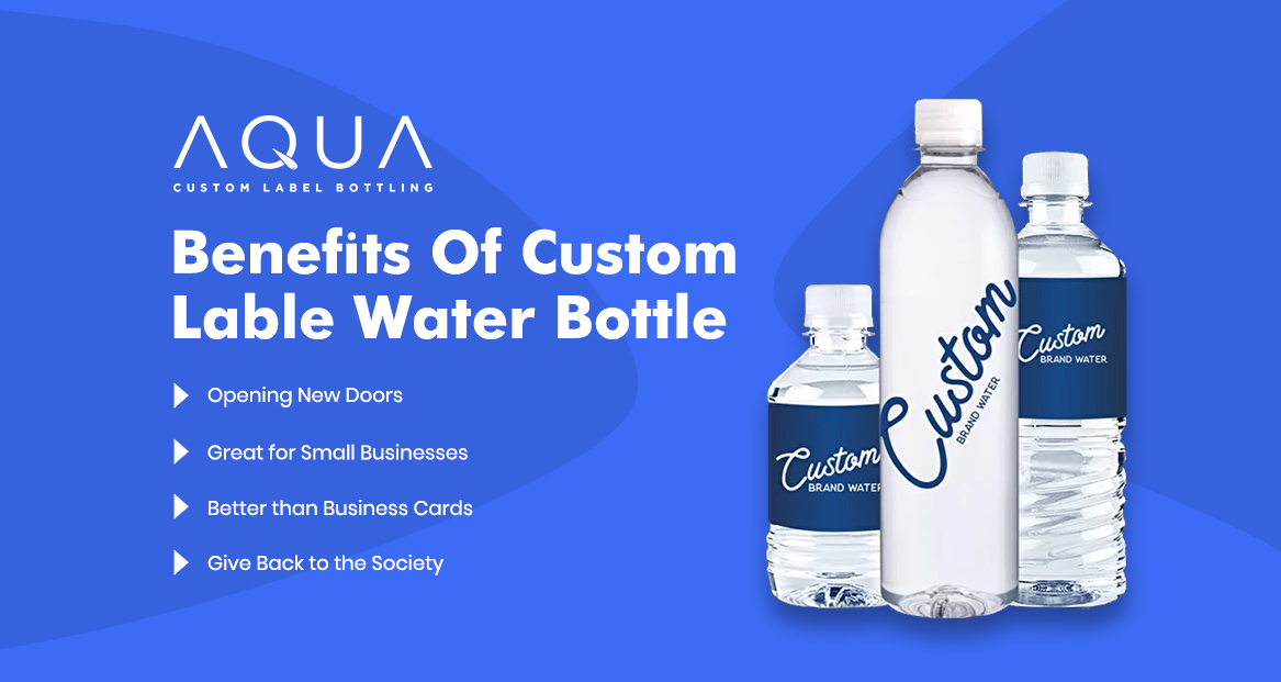Personalized Bottled Water by Aqua | Private Label Bottled Water