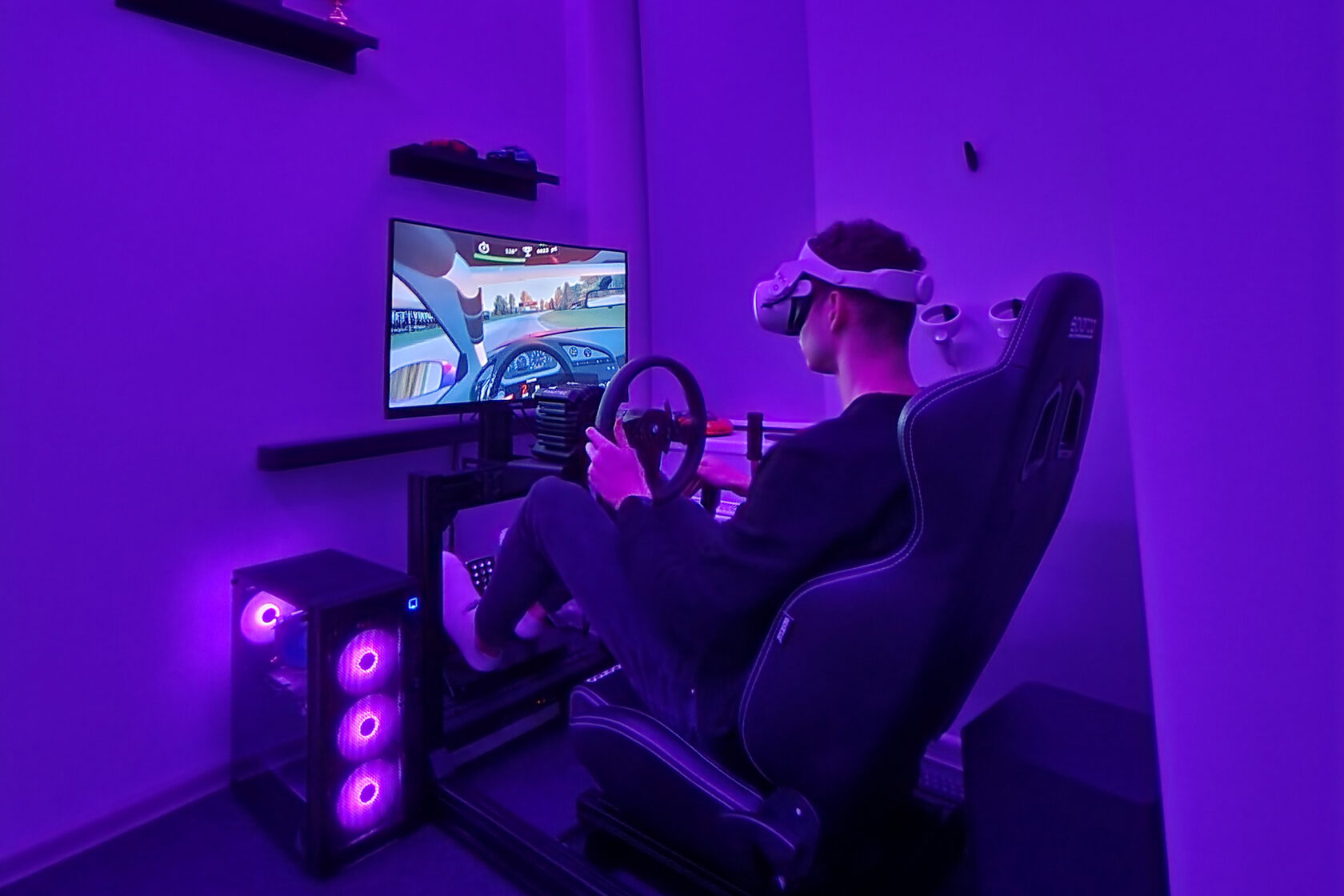 Virtuālā Realitāte | Auto simulators | Dzirnavu studija