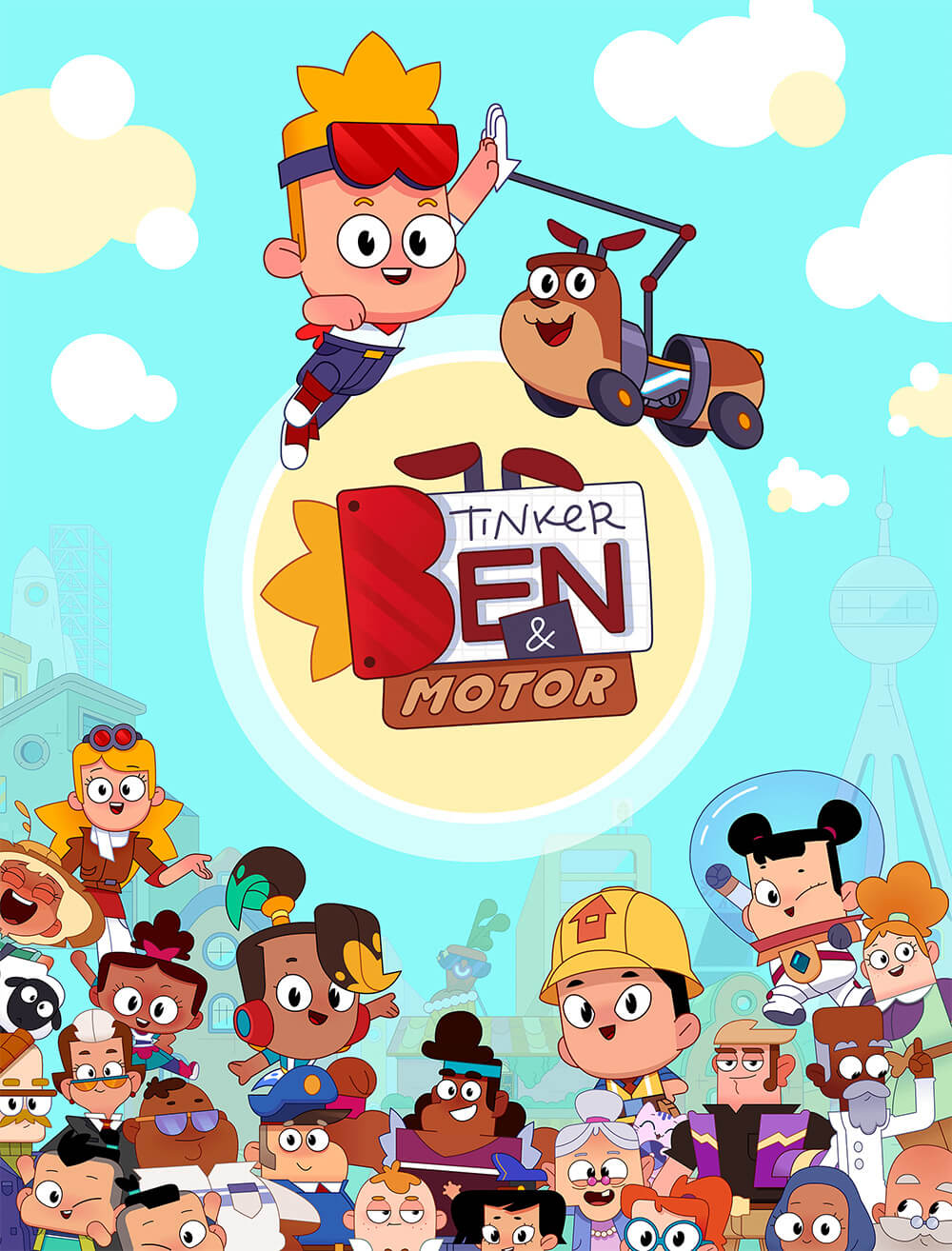 An exciting series about TinkerBen and Motor