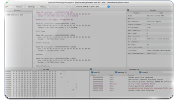 MXF Tools - components for a professional container | nablet GmbH