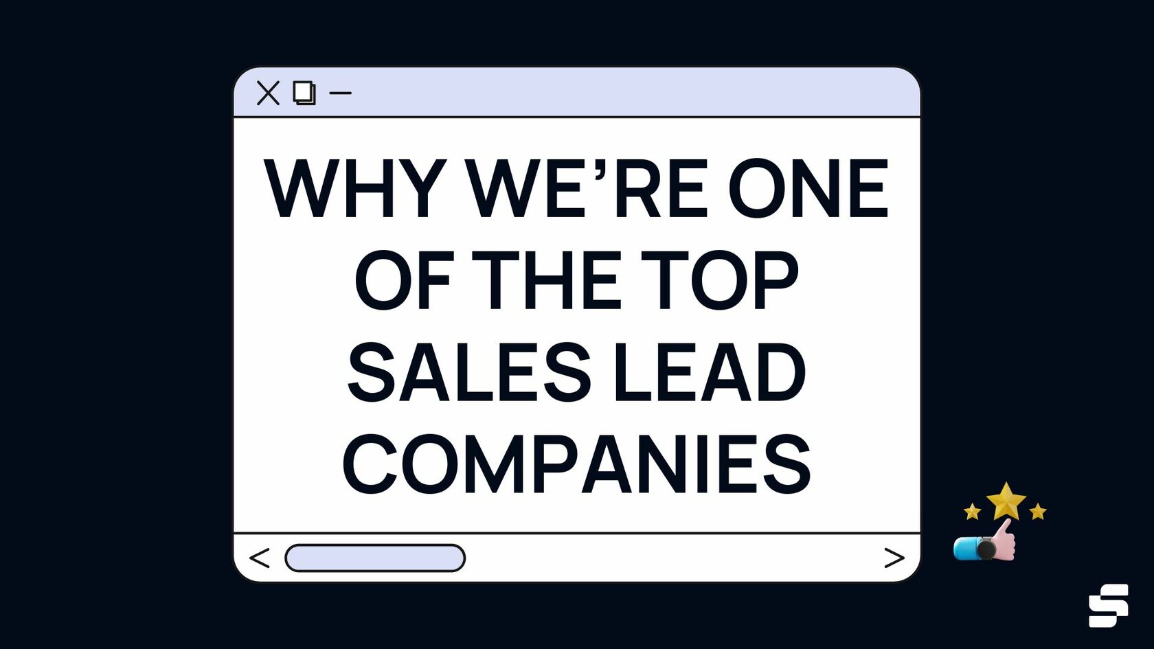 Why We’re One of the Top Sales Leads Companies