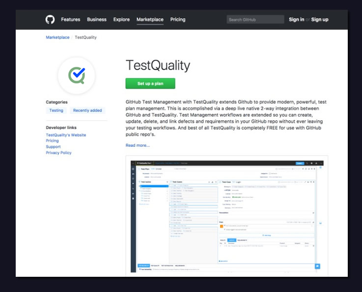 GitHub Test Case Management Tool | TestQuality