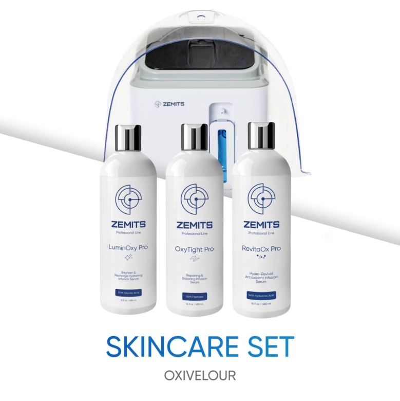 Skincare set Zemits OxiVelour| Esthetic Spa Equipment for sale