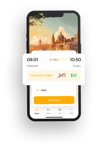 Helsinki to Turku Train Tickets & Schedule - Finland Trains