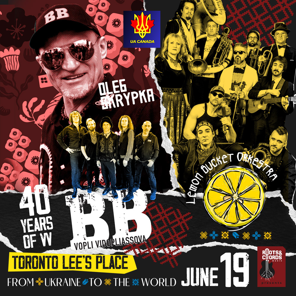Vopli Vidopliassova and Lemon Bucket Orkestra in Toronto