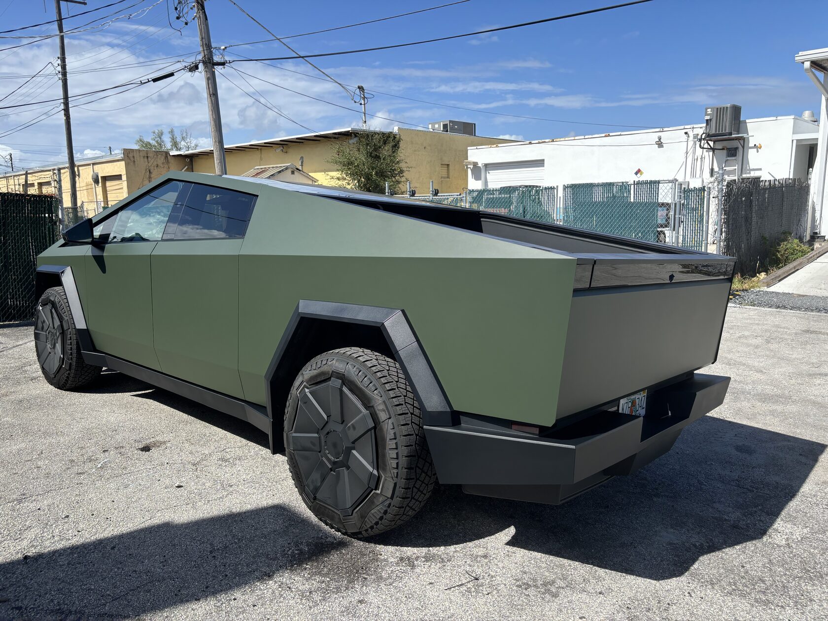 Cybertruck Wrapping Service In Miami | Tinting, Ceramic Coating, PPF
