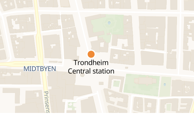 Trondheim Central Station | Train Tickets & Railway Routes - SCANDIC TRAINS