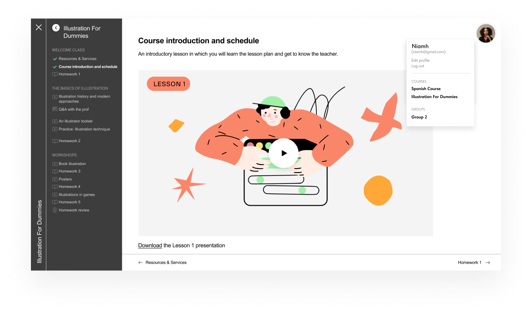 Online Course Builder