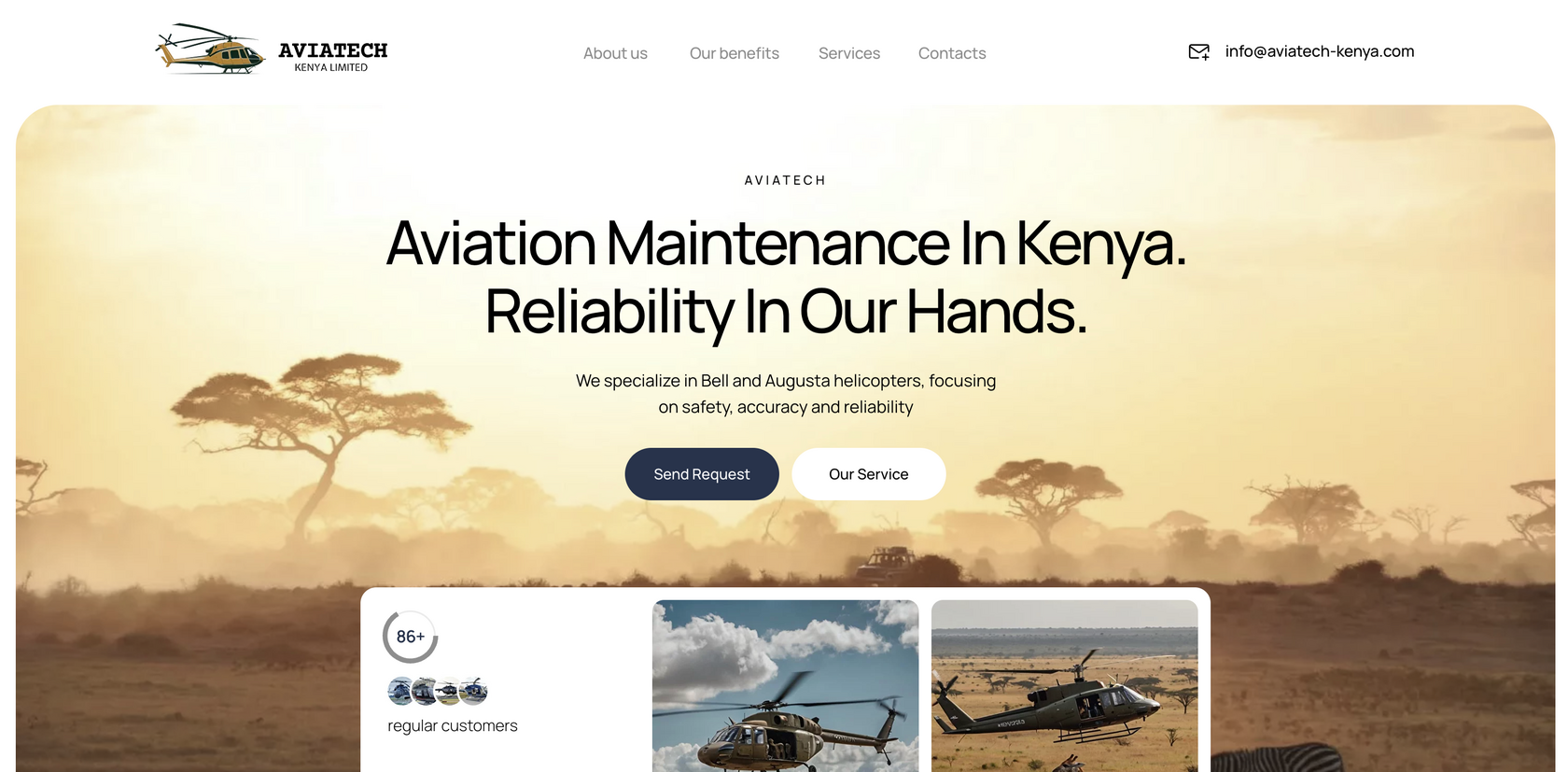 Aviation Maintenance in Kenya. Reliability in our hands.