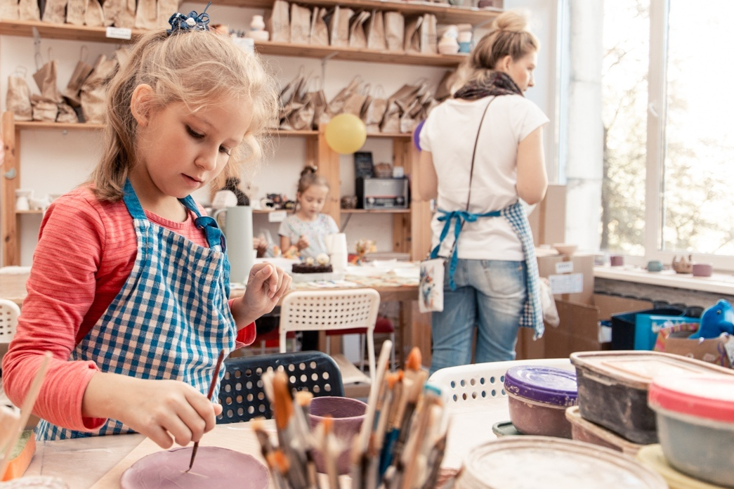 Kids pottery classes in New York