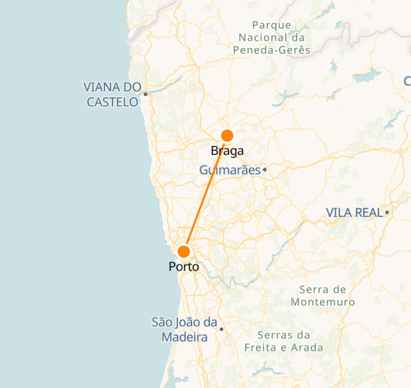 Porto to Braga Alfa Pendular Train | Schedule & Tickets